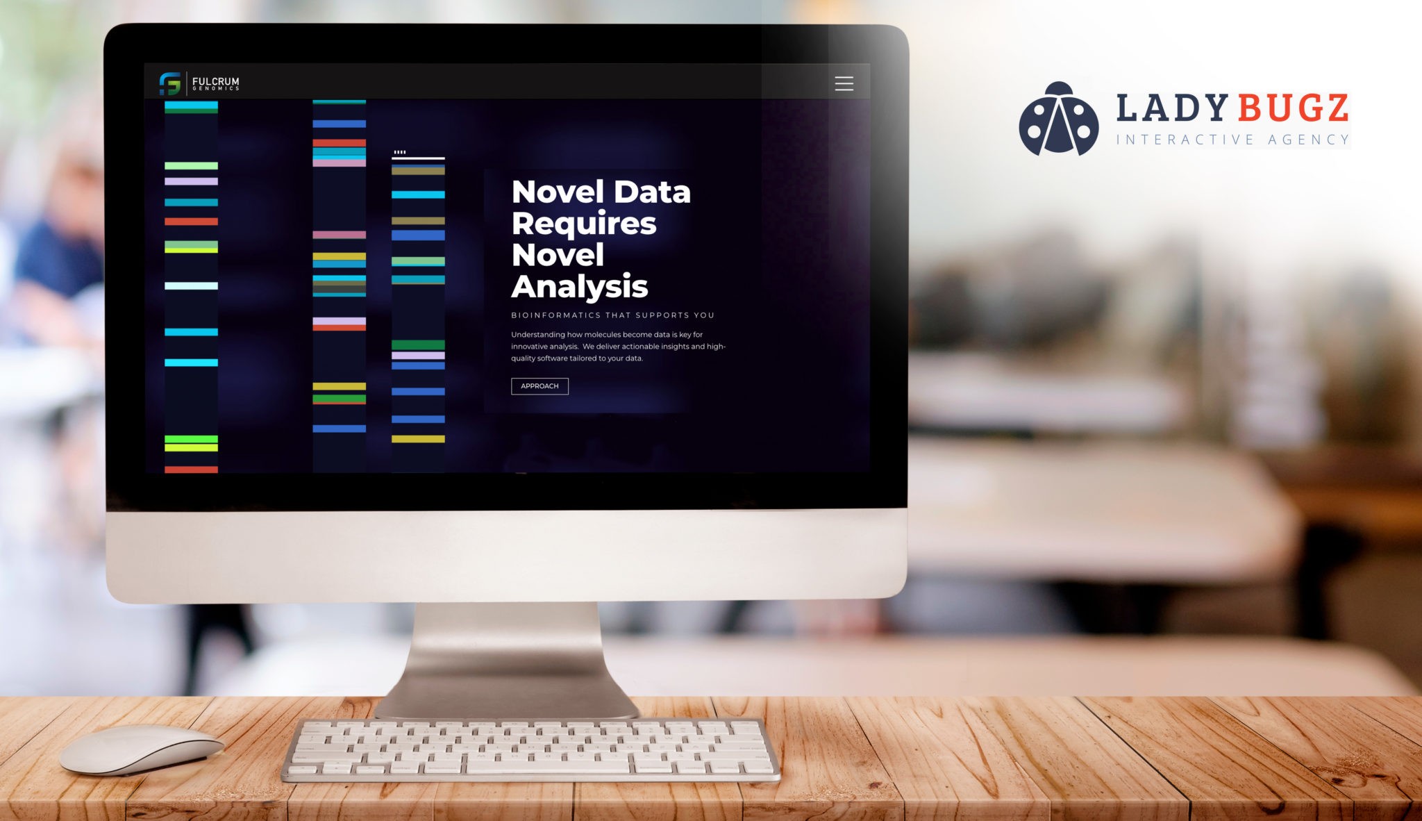 Genomics Website Design for a Growing Bioinformatics Firm