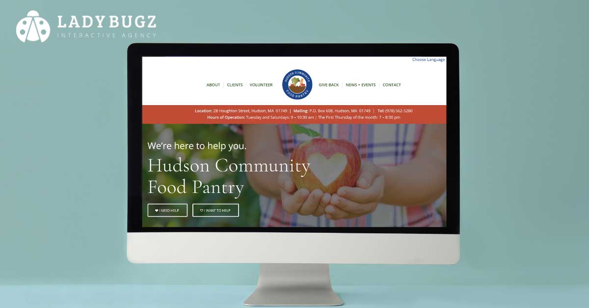 Local Non-Profit Website Design in Central Massachusetts