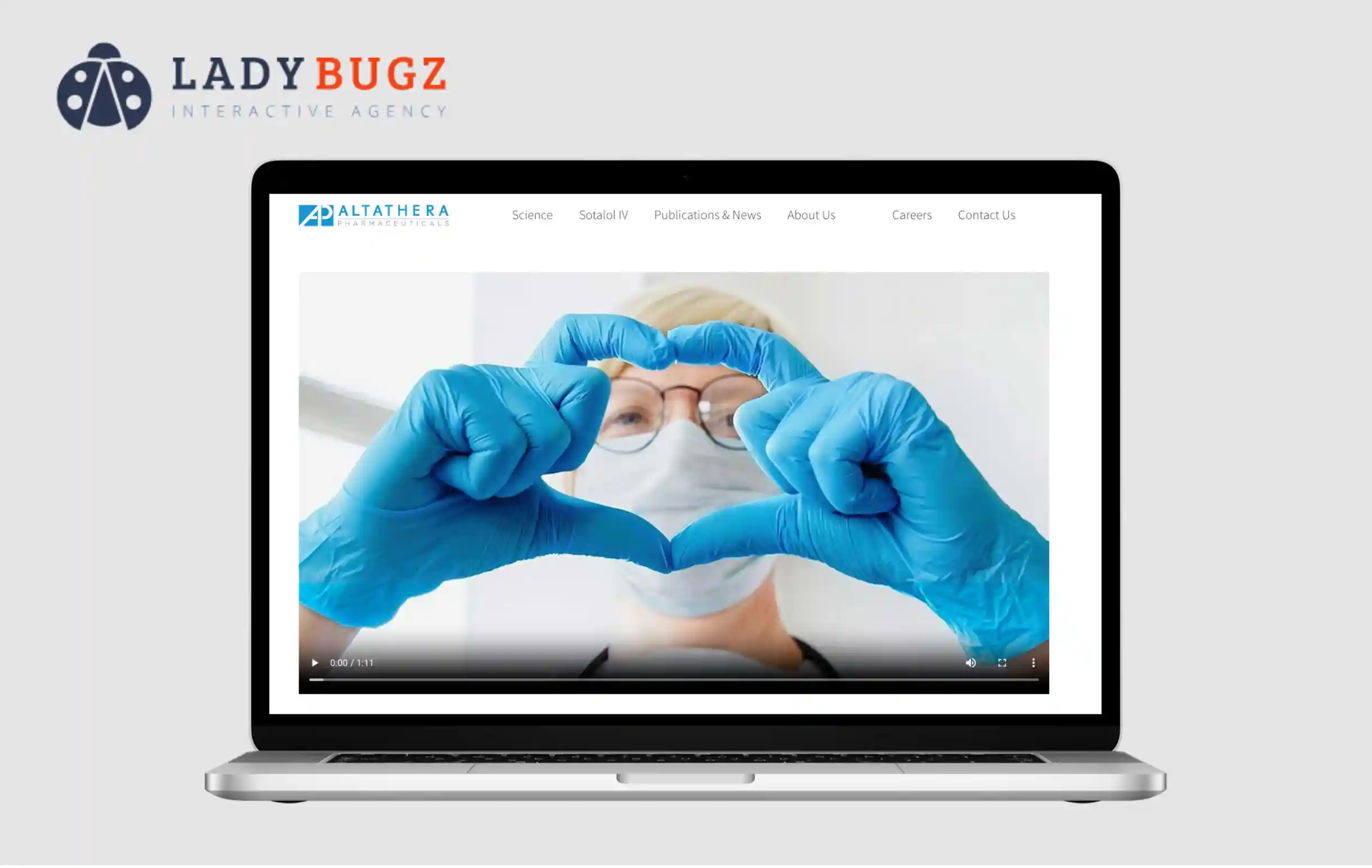 Website redesign for a growing Chicago pharmaceutical company